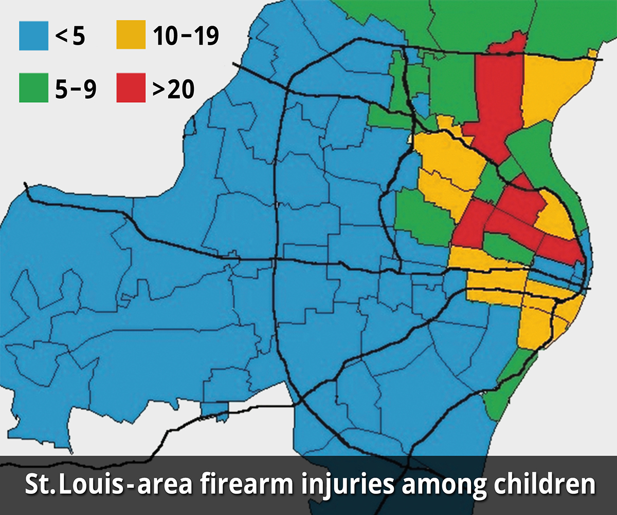Study provides picture of firearm injuries, deaths among St. Louis-area ...