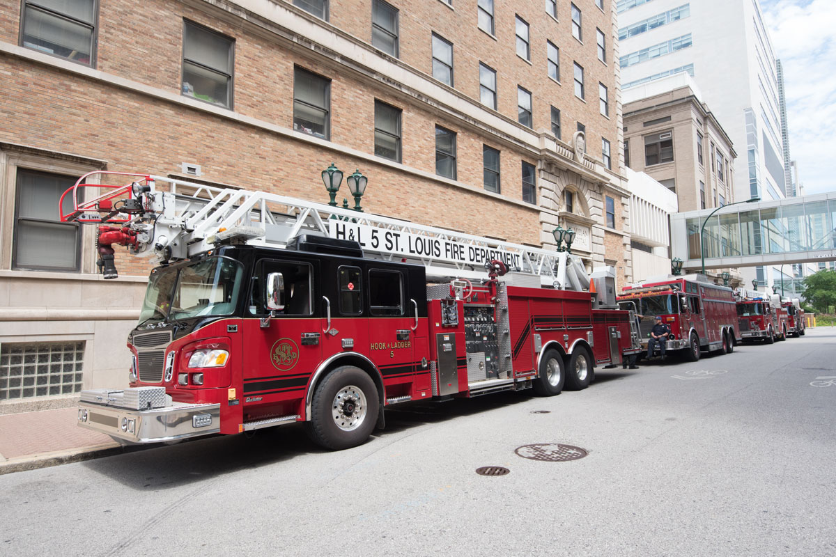 City firefighters train for emergencies on Medical Campus – WashU Medicine