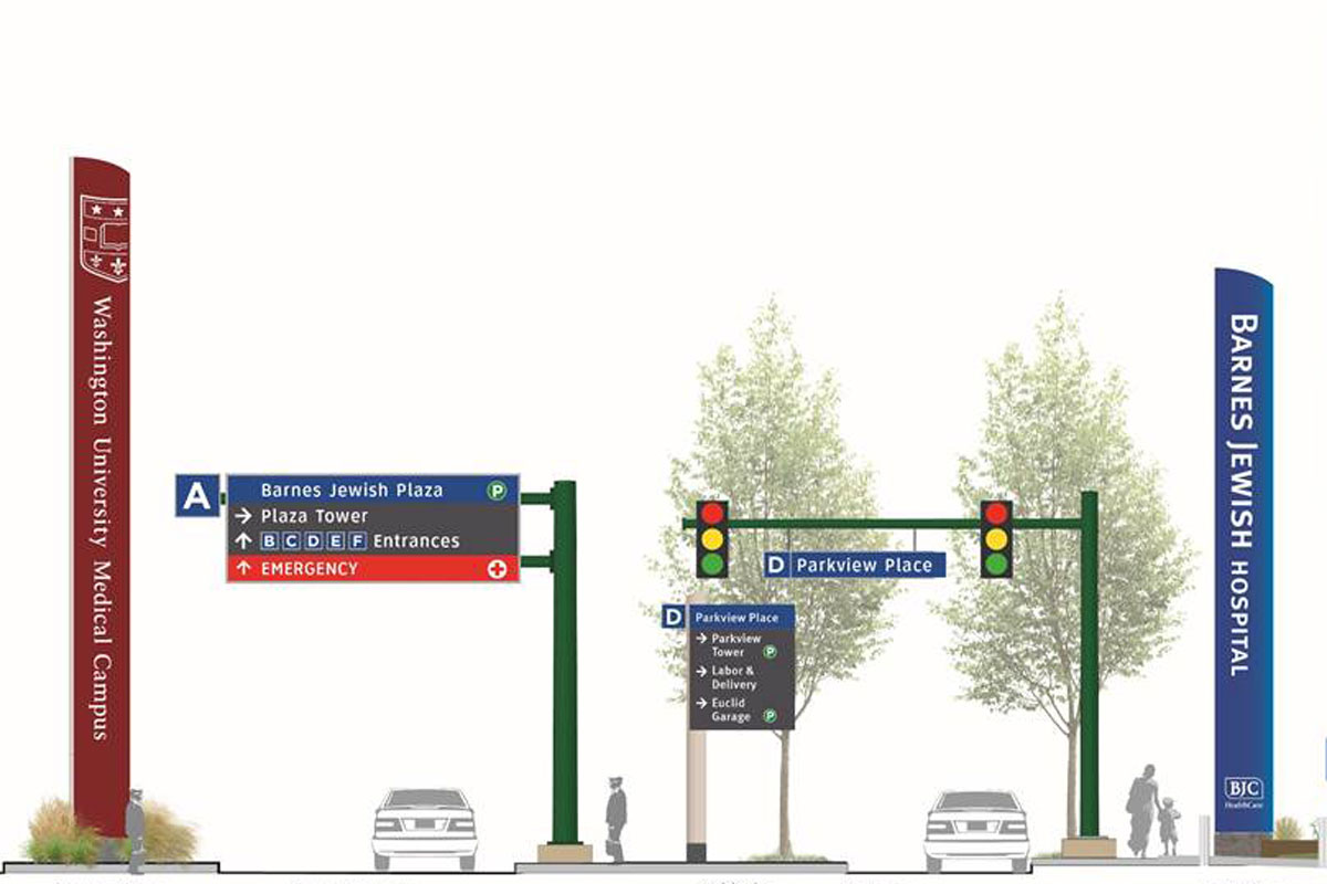 New signage system to simplify wayfinding on Medical Campus – WashU ...