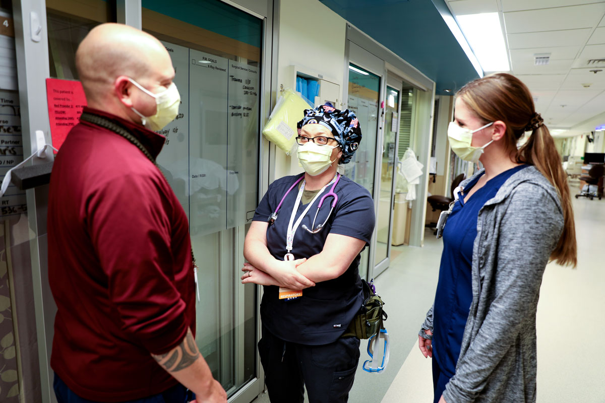 Military medical staff join hospital front lines in new collaboration ...