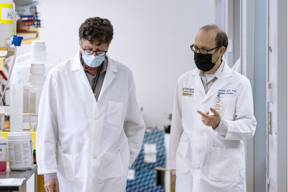 Curiel, Diamond receive innovation award – WashU Medicine