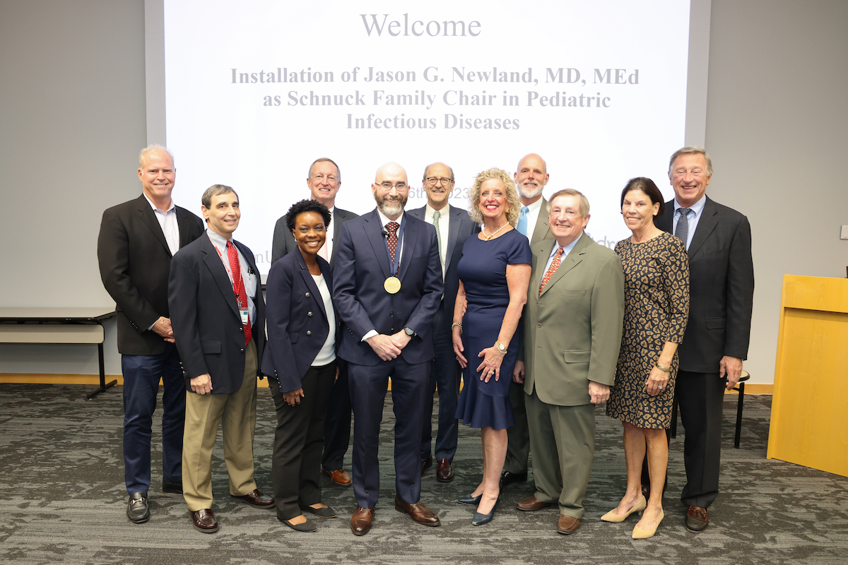 Newland named inaugural Schnuck chair in pediatric infectious diseases ...