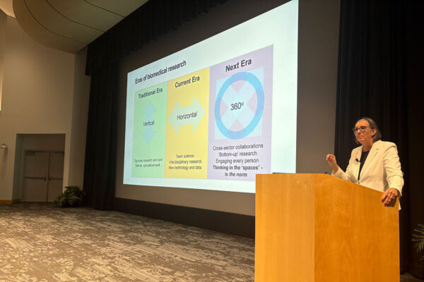 NCI director delivers Korsmeyer lecture – WashU Medicine